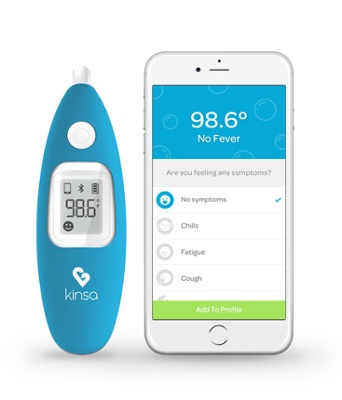 Review: Kinsa Smart Ear Thermometer – As I live And Breathe